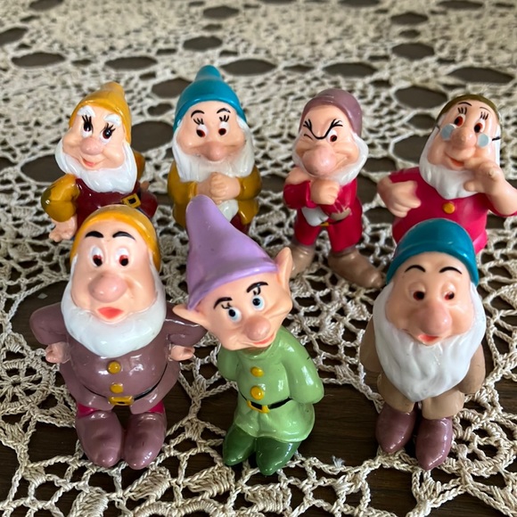 Toys | Disneys Snow Whites 7 Dwarfs Figurines | Poshmark